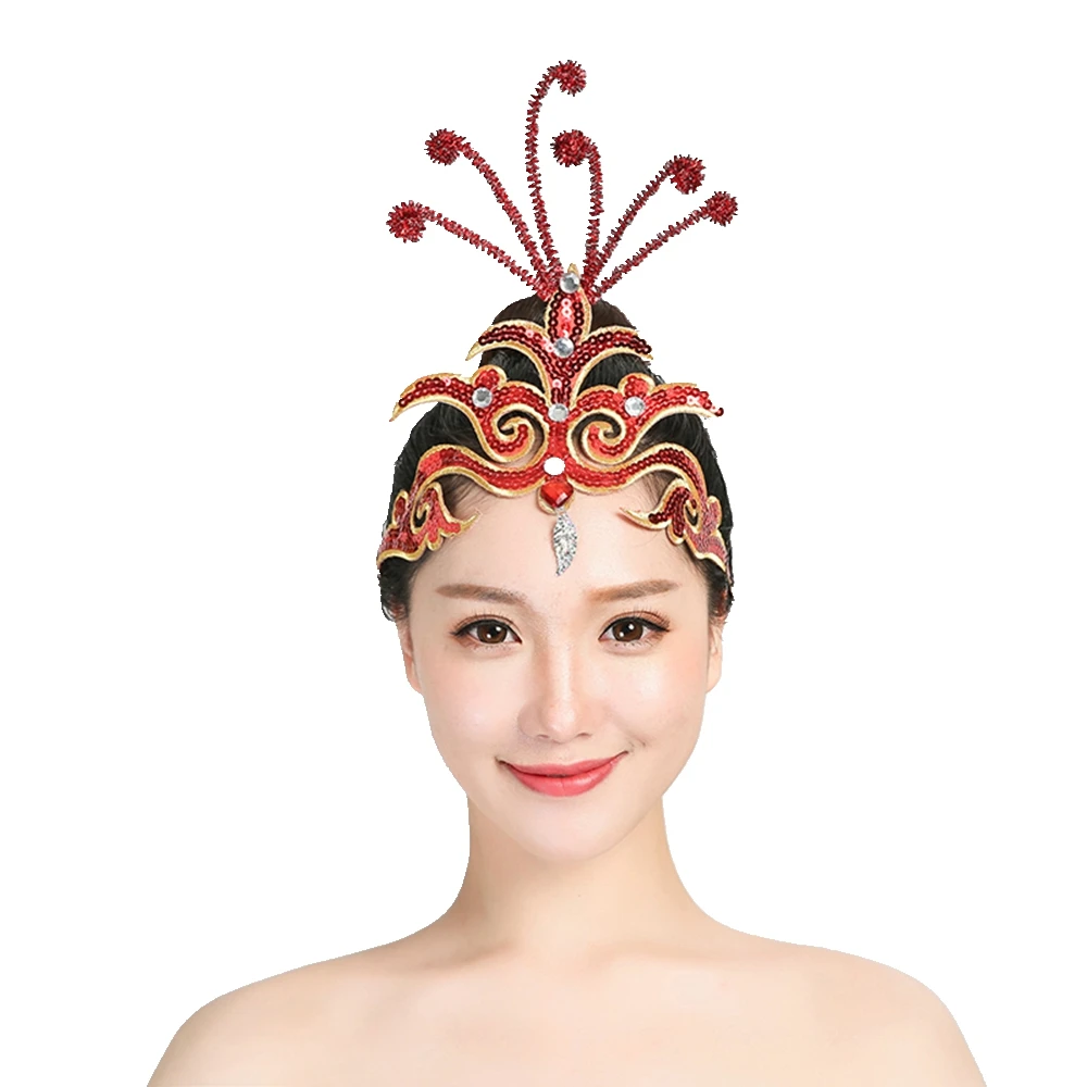 Accessories Ballerina Tiara Stage Performance Headdress National Dance ...
