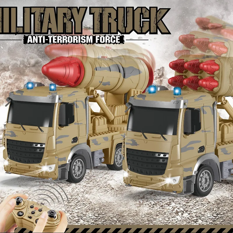 10 Channel Remote Controlled Military Missile Vehicle 1/24 2.4g Rc ...