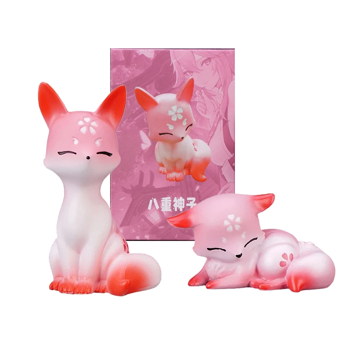 Genshin-Yae-Miko-Fox-Form-Model-Toy-juego-de-Anime-regalo-adorno-de ...