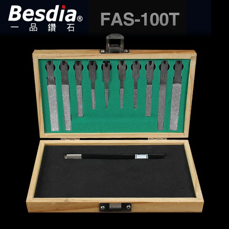 10PCS-set-Besdia-Diamond-File-Blade-FAS-100T-Hand-File-for-Mold ...