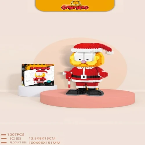 Garfield Mini Blocks Magic Cartoon Cat Anime Figures Collection ...