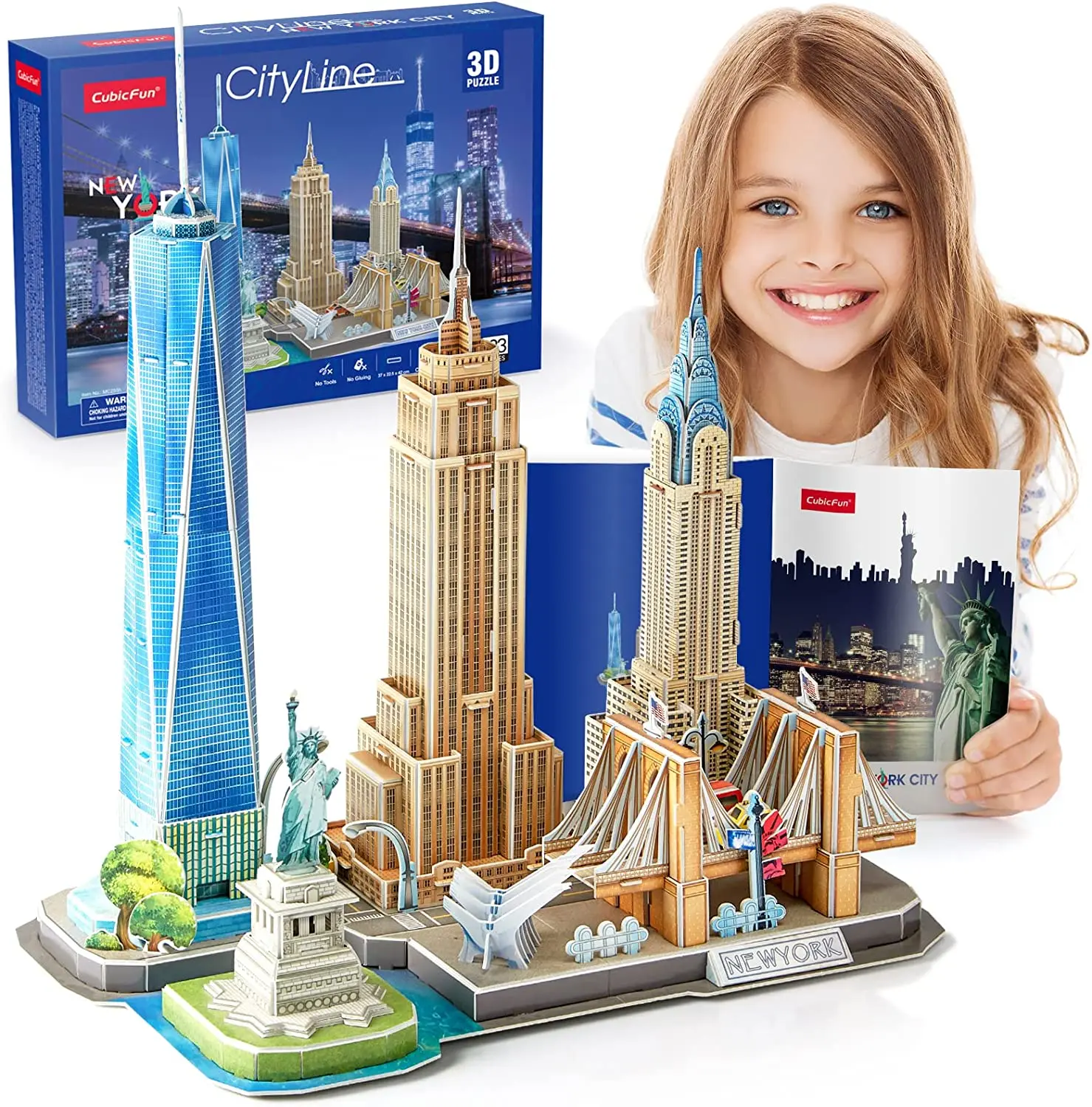 3D Puzzles for Adults New York Cityline Puzzles for Gifts for Teenage Girls Architecture Building Gifts for Women Men AliExpress