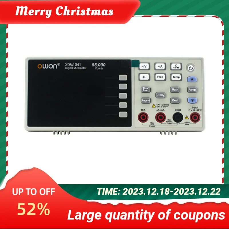 OWON-XDM1041-XDM1241-Digital-Multimeter-55000-Counts-3-5inch-SCPI ...