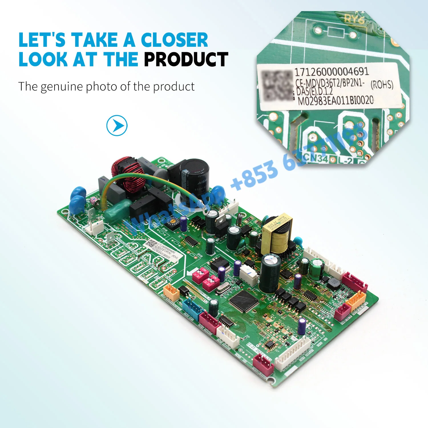 Indoor Main Control Board Assembly pcb 17126000004691 For Midea VRF ...