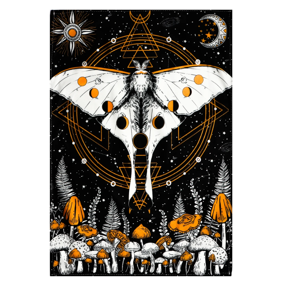 Moon-Phase-Flower-Moth-Tarot-Cloth-Mystic-Aesthetic-Altar-Cloth-Witch ...