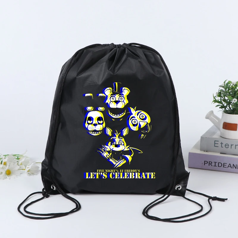Bolsas con cordón Five Nights At Freddys, bolsas de juego FNAF de ...