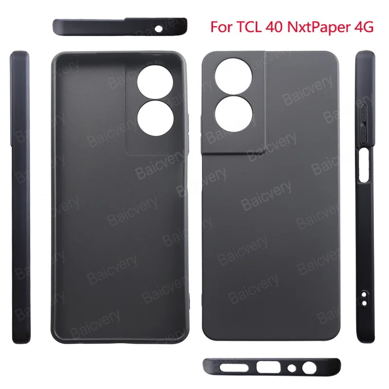 TPU-Soft-Phone-Case-Cover-for-TCL-40-NxtPaper-4G-Gel-Pudding-Silicone ...