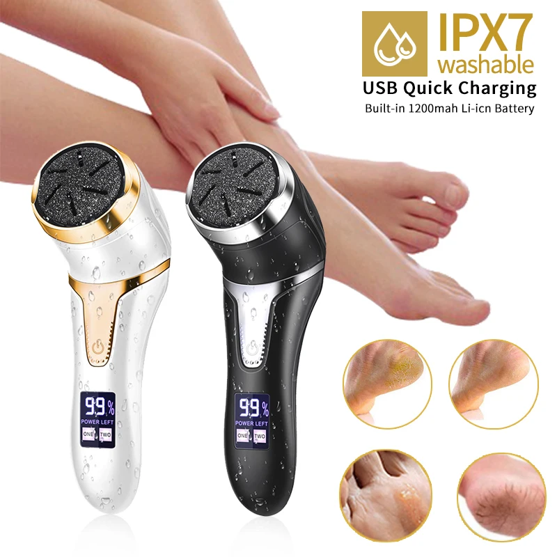 Electric Pedicure Tools Foot Care File Leg Heels Remove Hard Cracked ...