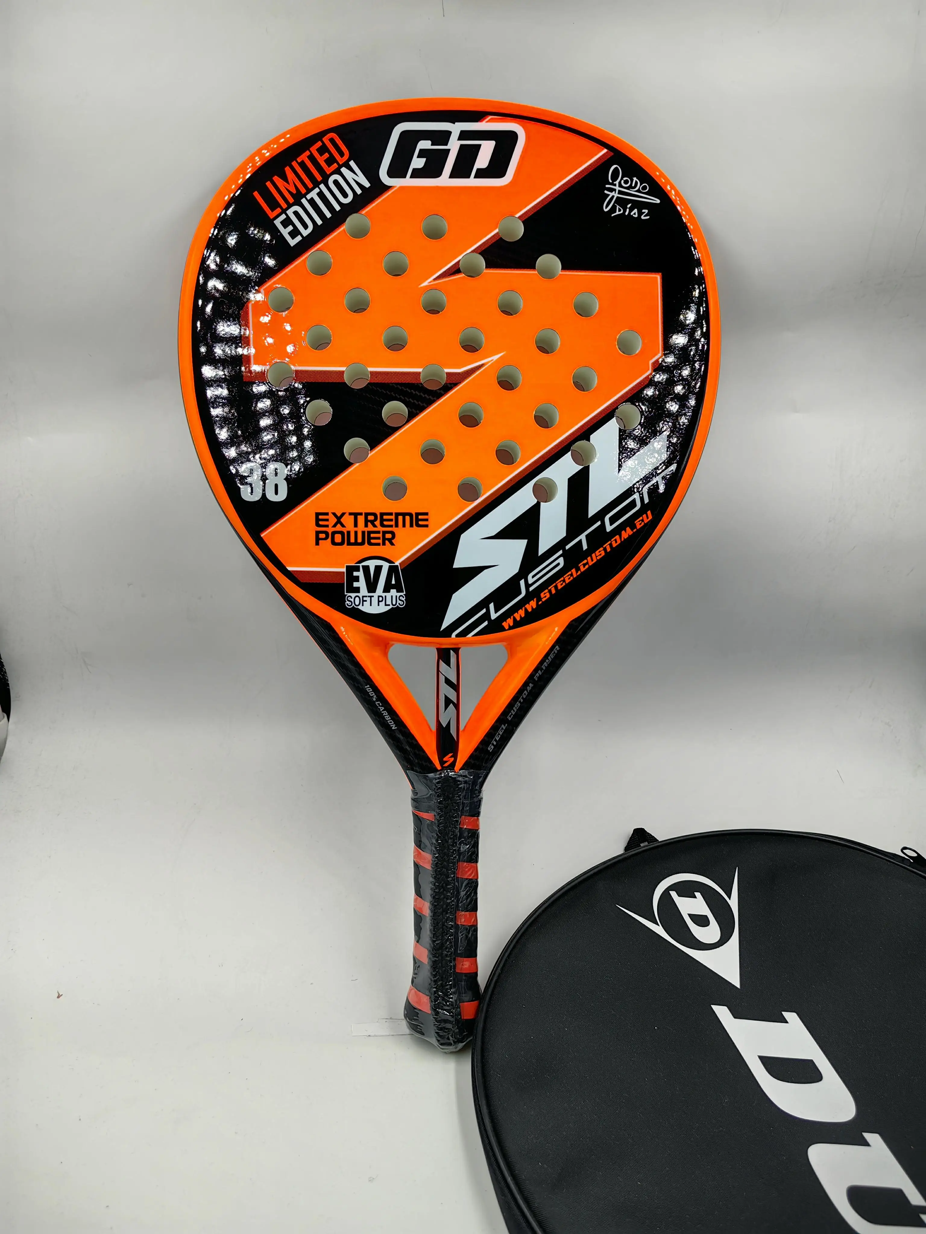 Padel-Racket-Series-Palas-3-Layer-Carbon-Fiber-Board-Paddle-EVA-Face ...