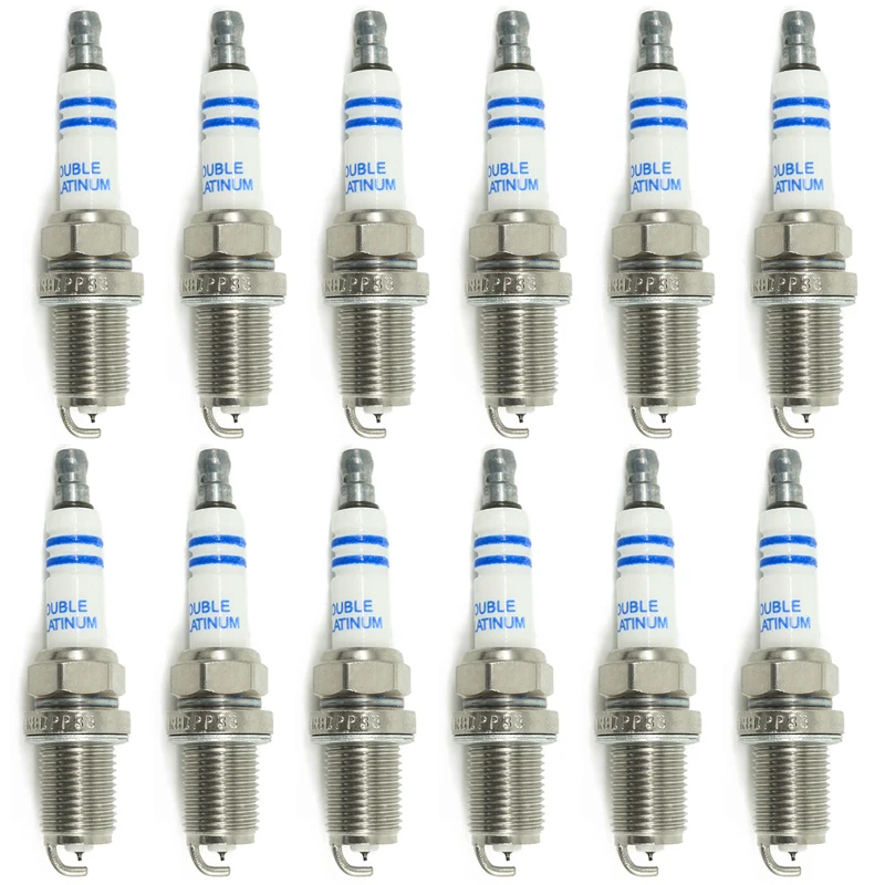 12Pcs-Platinum-Spark-Plugs-004159190326-7422-Fit-For-Mercedes-W163-W210 ...