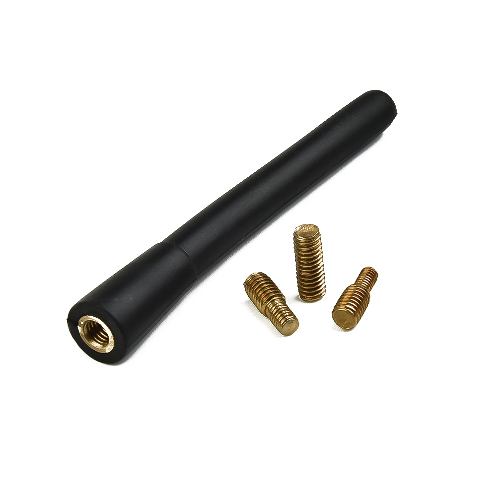 1pc-Car-10cm-Antenna-Rubber-Auto-Roof-Short-Rod-With-3pcs-M6-M5-Antenna ...