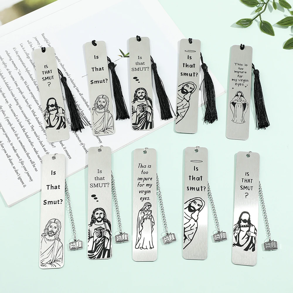 10-Style-Personalized-Bookmarks-God-Said-Metal-Book-Mark-Reading-Marker ...