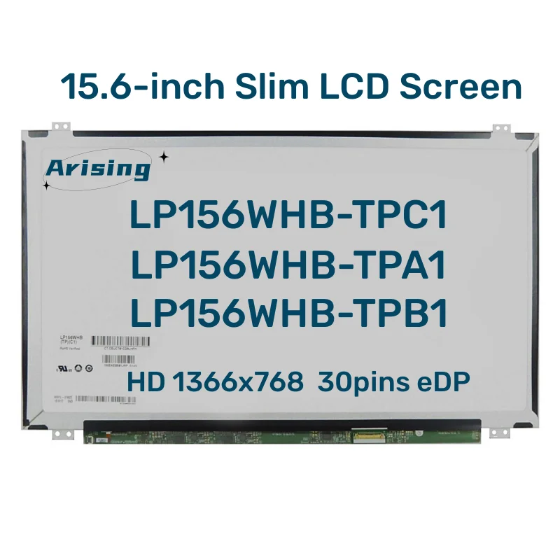 15-6-Laptop-LCD-Screen-LP156WHB-TPC1-TPA1-TPB1-TPD1-LP156WH3-TPS1-TPA1 ...