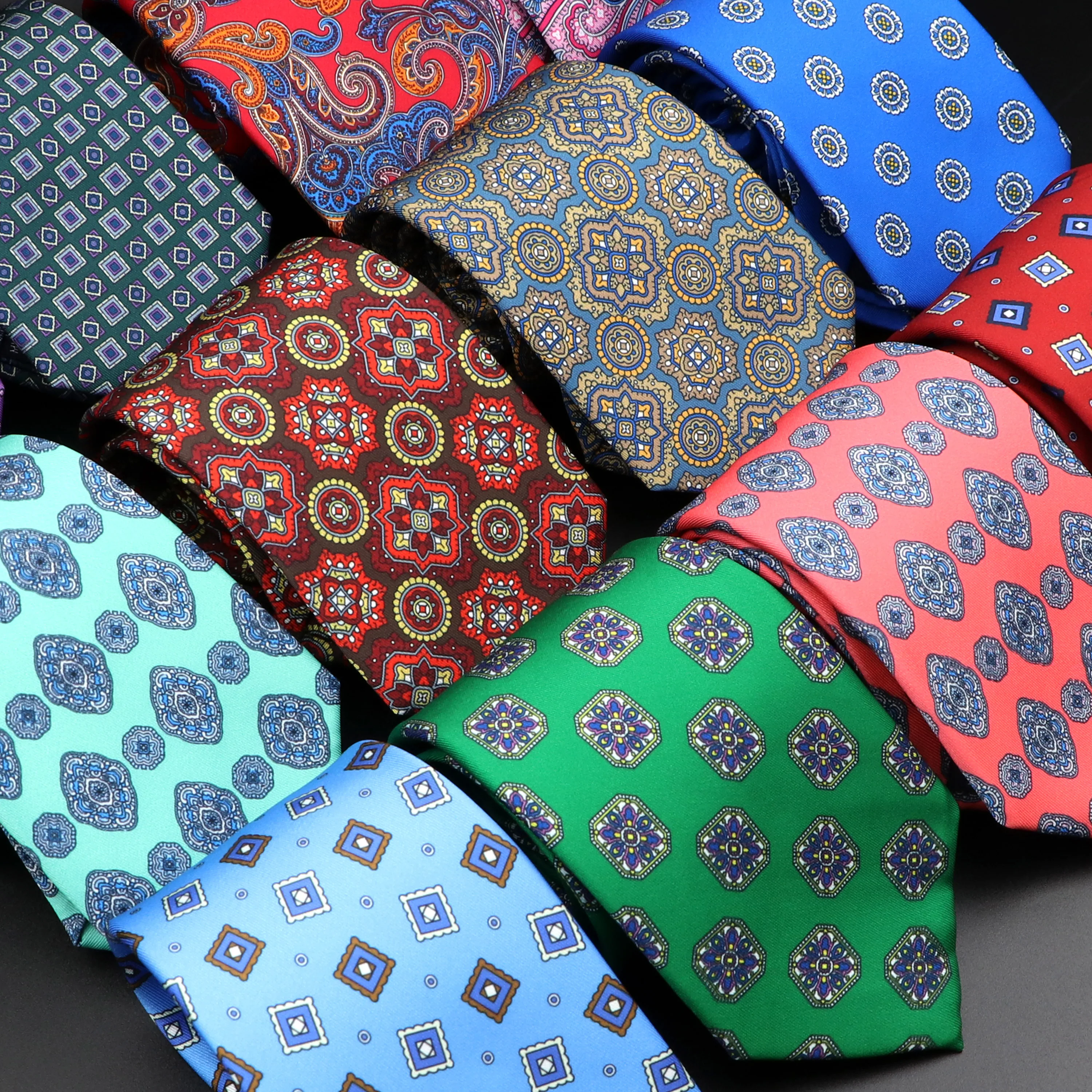 Gravata-Slik-Macio-Gravatas-Gravatas-Vintage-Moda-Novidade-Gravata ...