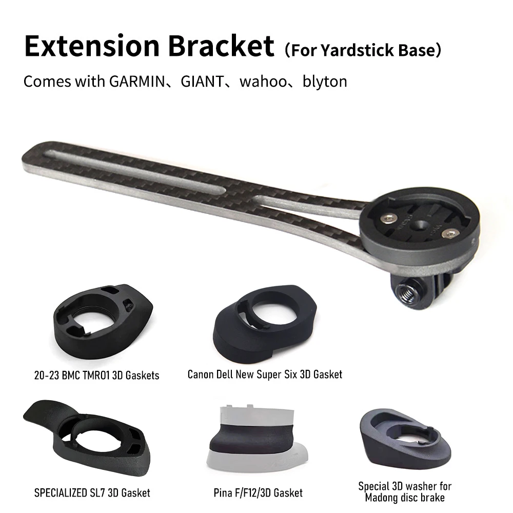 THE ONE Carbon fiber Integrated Handlebar Computer Mount for Garmin ...