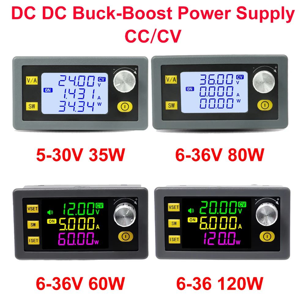 DC-DC-Buck-Boost-Converter-5-0-30V-To-0-6-30V-Adjustable-Regulated ...