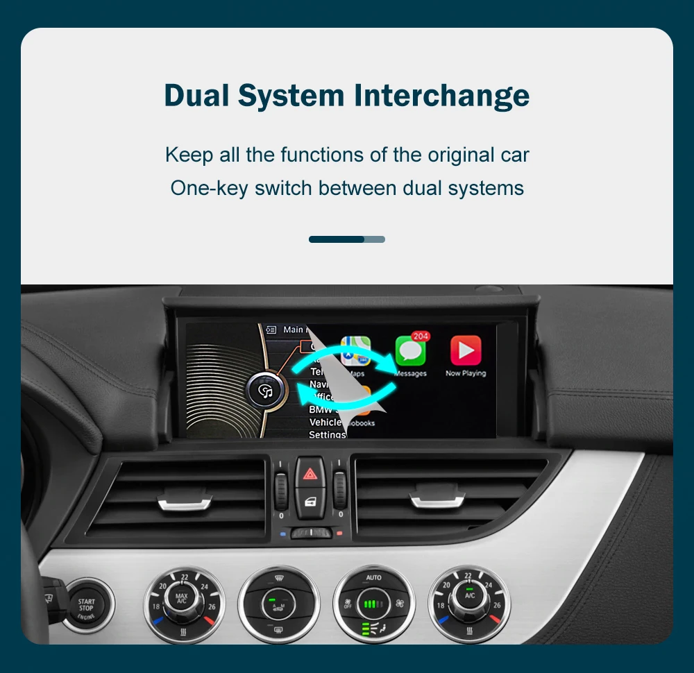 Wireless CarPlay for BMW z4 E89 CIC EVO System – Road Top