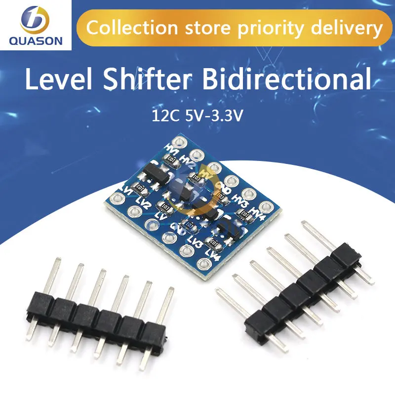 10PCS Quason Logic Level Shifter Bi-Directional Four-way two-way logic ...