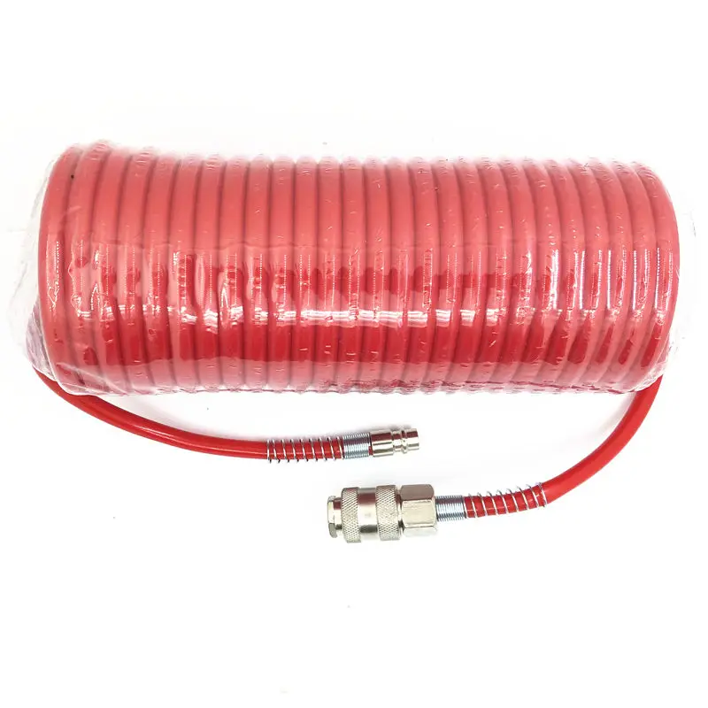 Telescopic PE Hose 7.5M Pneumatic Air Hose Tube Air Compressor Tools ...