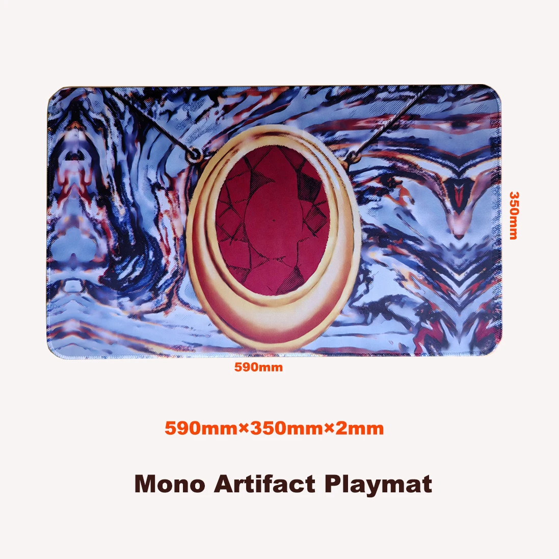 590x350x2mm-Magical-Mox-Artifact-ruby-Playmats-High-Resolution-Anti ...