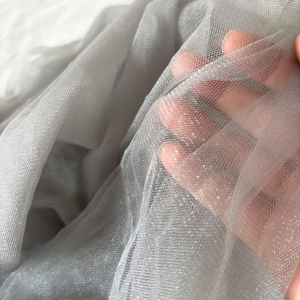 150CM-Wide-Bright-Silk-Soft-Mesh-Gauze-Tulle-Lace-Fabric-For-Wedding ...