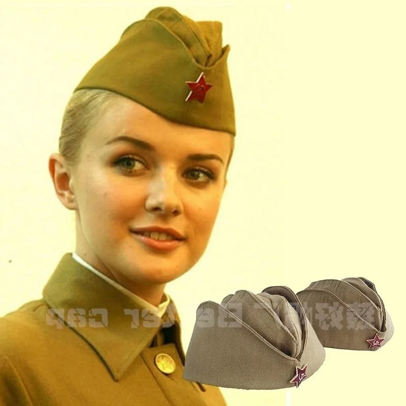 Fashion-CCCP-USSR-Soviet-Military-Army-M81-Garrison-Cap-with-Badge ...