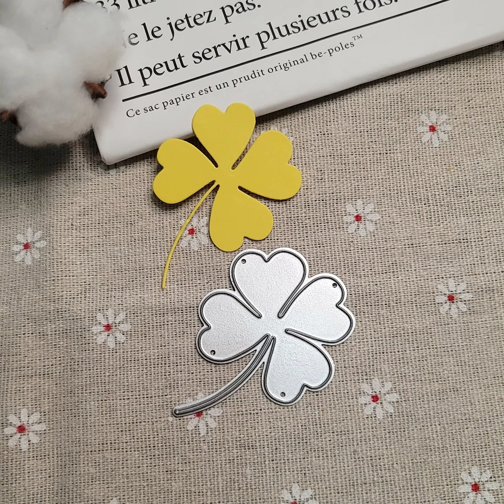 Four-Leaf-Clover-Metal-Cutting-Dies-for-Scrapbooking-Embossing-DIY ...