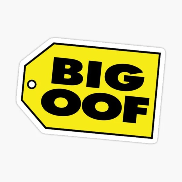 Big Oof Sticker Discount | emergencydentistry.com