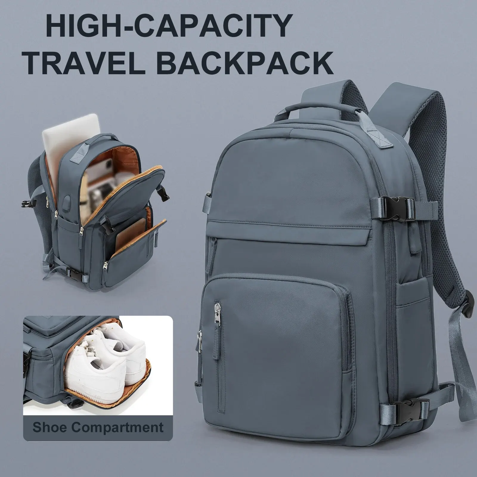 Likros-Women-s-Backpack-Ryanair-Hand-Luggage-Backpack-Aeroplane-Travel ...