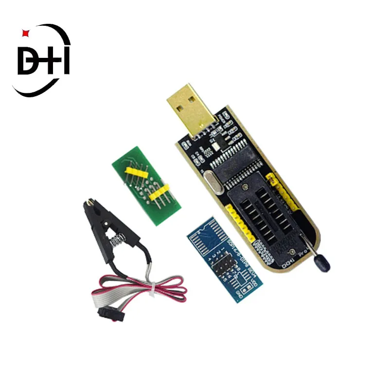 CH341A CH341 24 25 Series EEPROM Flash BIOS USB Programmer Module ...