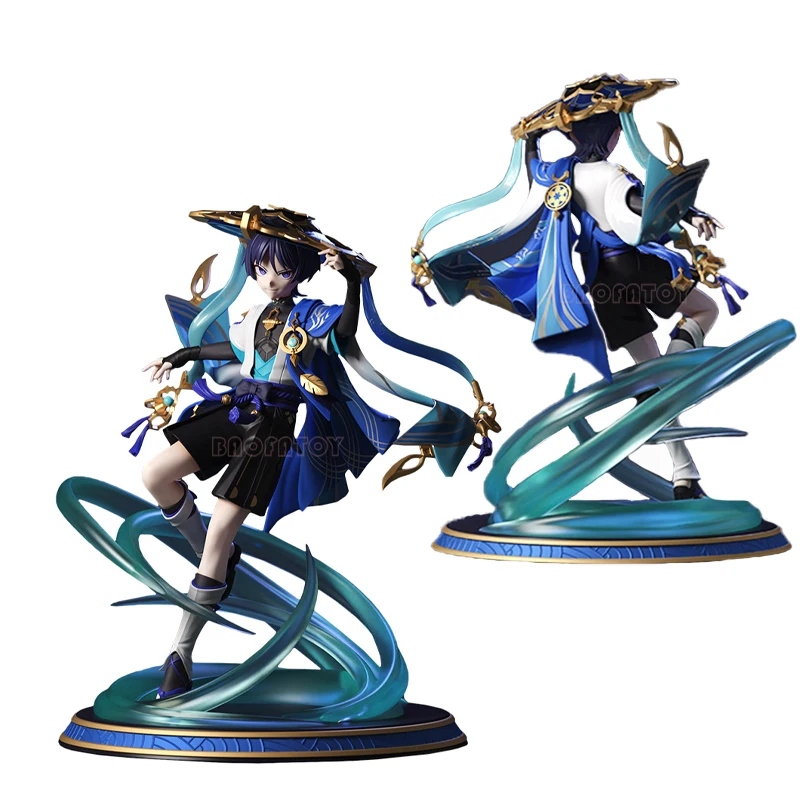 25cm Genshin Impact Wanderer Anime Figure Shenhe/Nahida Action Figure ...