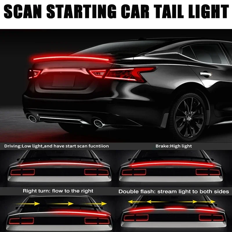 120cm-12V-Universal-Black-Carbon-Fiber-Strip-Light-for-Cars-Rear ...