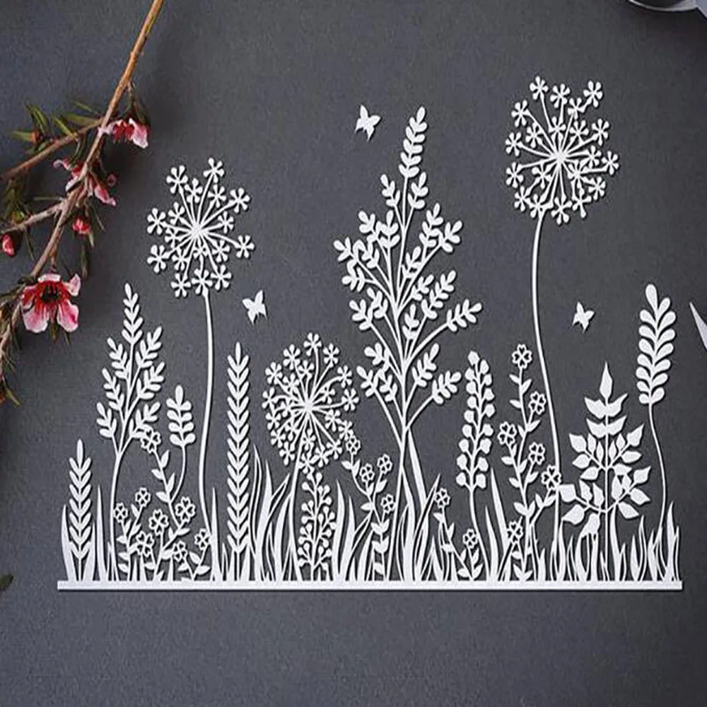 Christmas Flowers Metal Cut Dies Stencils Scrapbooking Photo Album ...