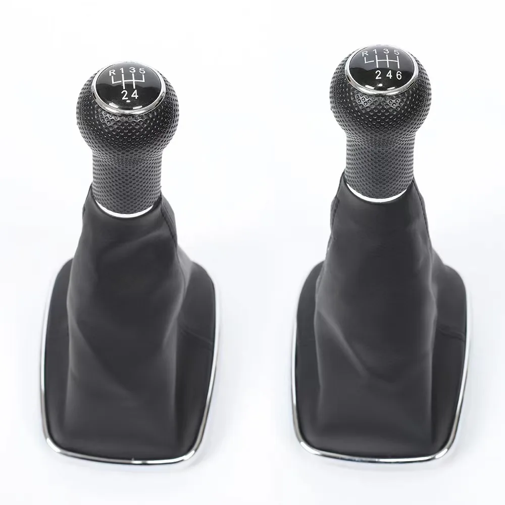 12-23mm-5-6-Speed-Car-Gear-Shift-Knob-Lever-Shifter-Gaitor-Boot-For ...