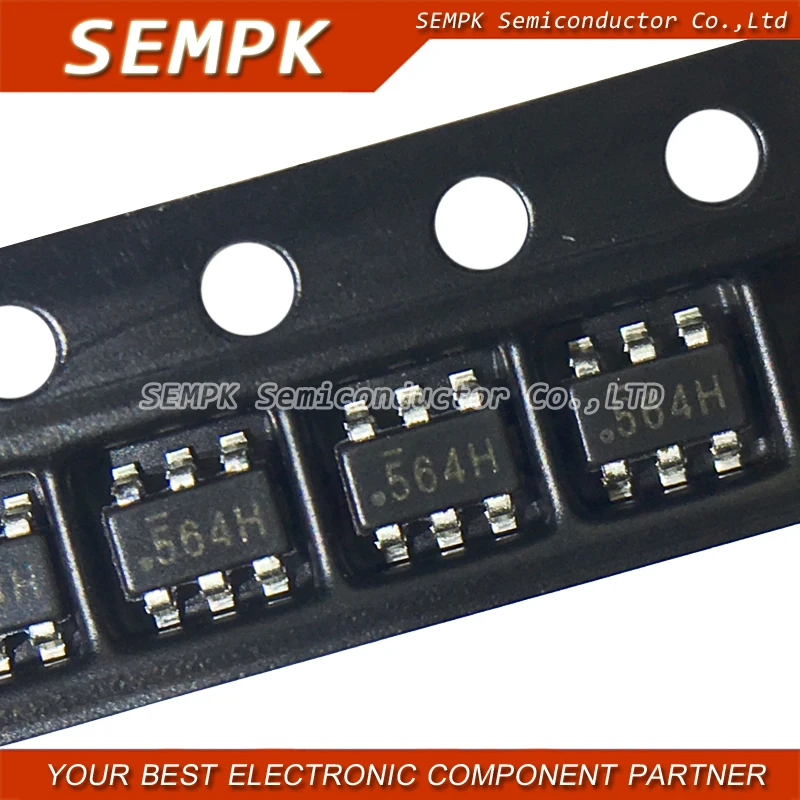 10pcs/lot FDC5614P FDC5614 5614 Marking 564 SOT23 6 MOSFET P Channel 3A 60V New Original ...