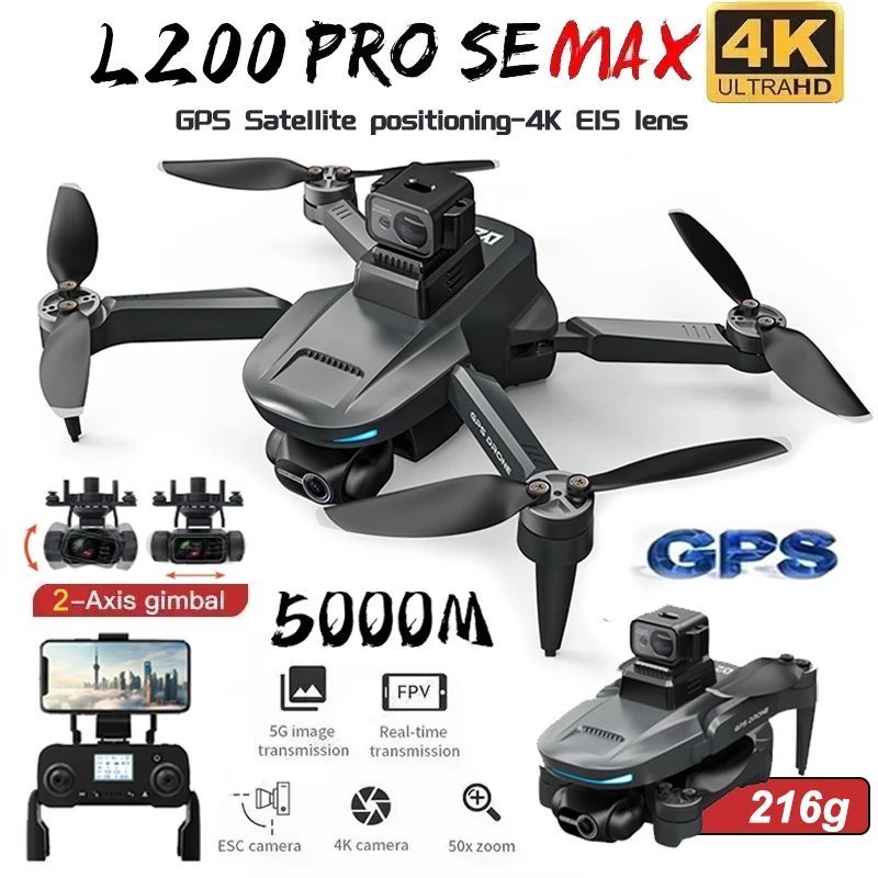 LYZRC-Dron-profesional-L200-PRO-MAX-2-ejes-PTZ-4K-EIS-c-mara-Dual-HD ...