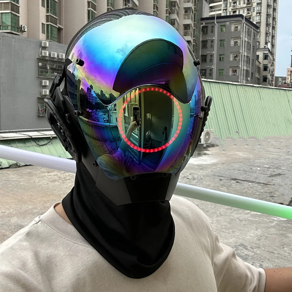 New-punk-Mask-Helmet-for-Men-Anime-Futuristic-Punk-Techwear-masks ...