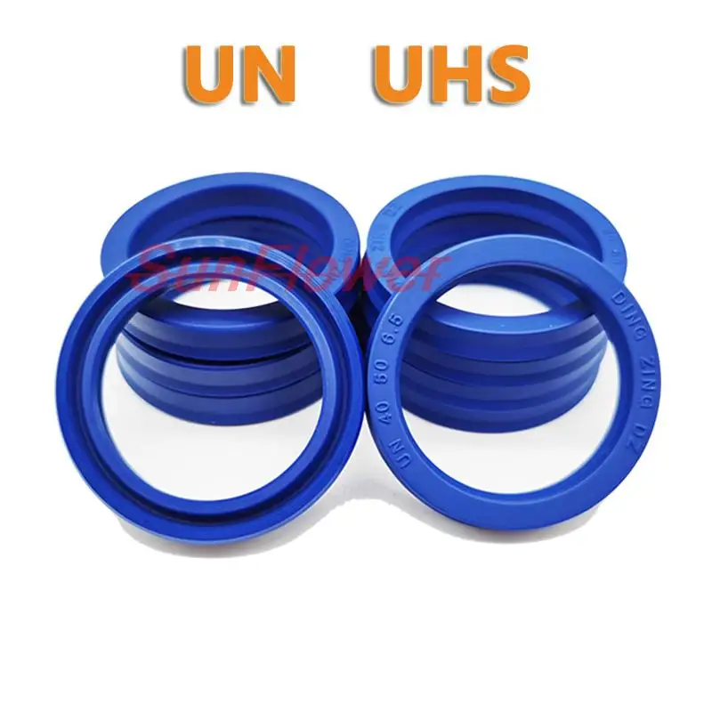 5Pcs UN/UHS/UNS Polyurethane Oil Seal Hydraulic Sealing Ring U Type Y ...