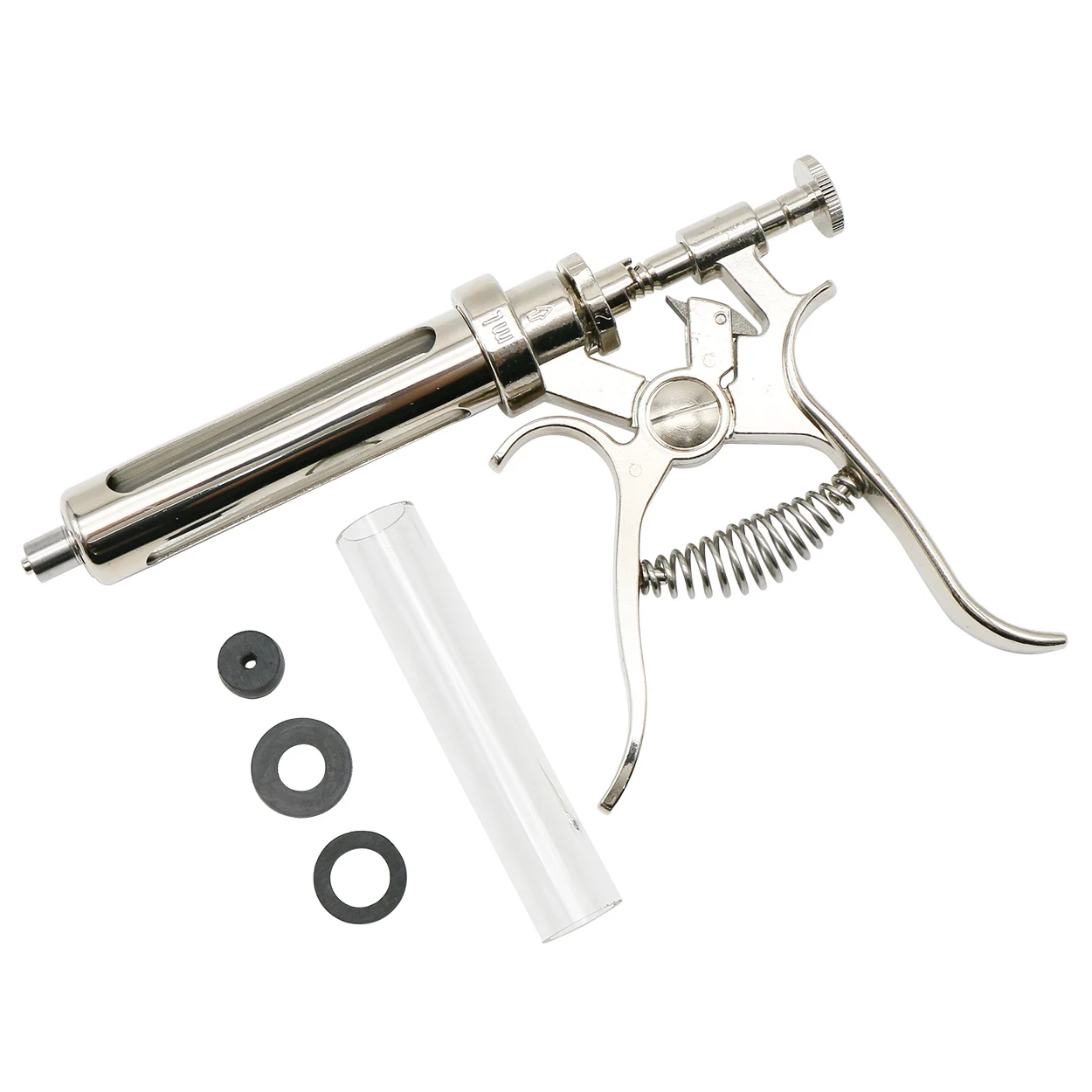 Veterinary Animal Continuous Injection Syringe Revolver 10/20/50ml ...