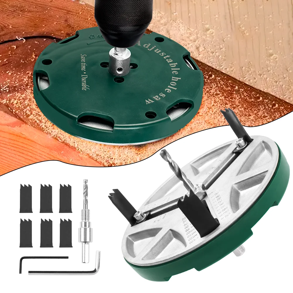 Adjustable-45-130mm-Woodworking-Hole-Opener-Multifunctional-Universal ...