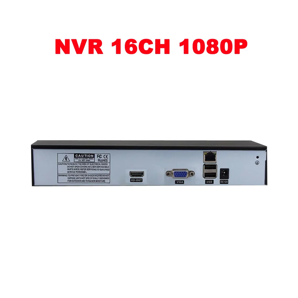 NVR 16CH 1080P 2MP XMEye CCTV 4CH 5MP Network Video Recorder Monitor ...