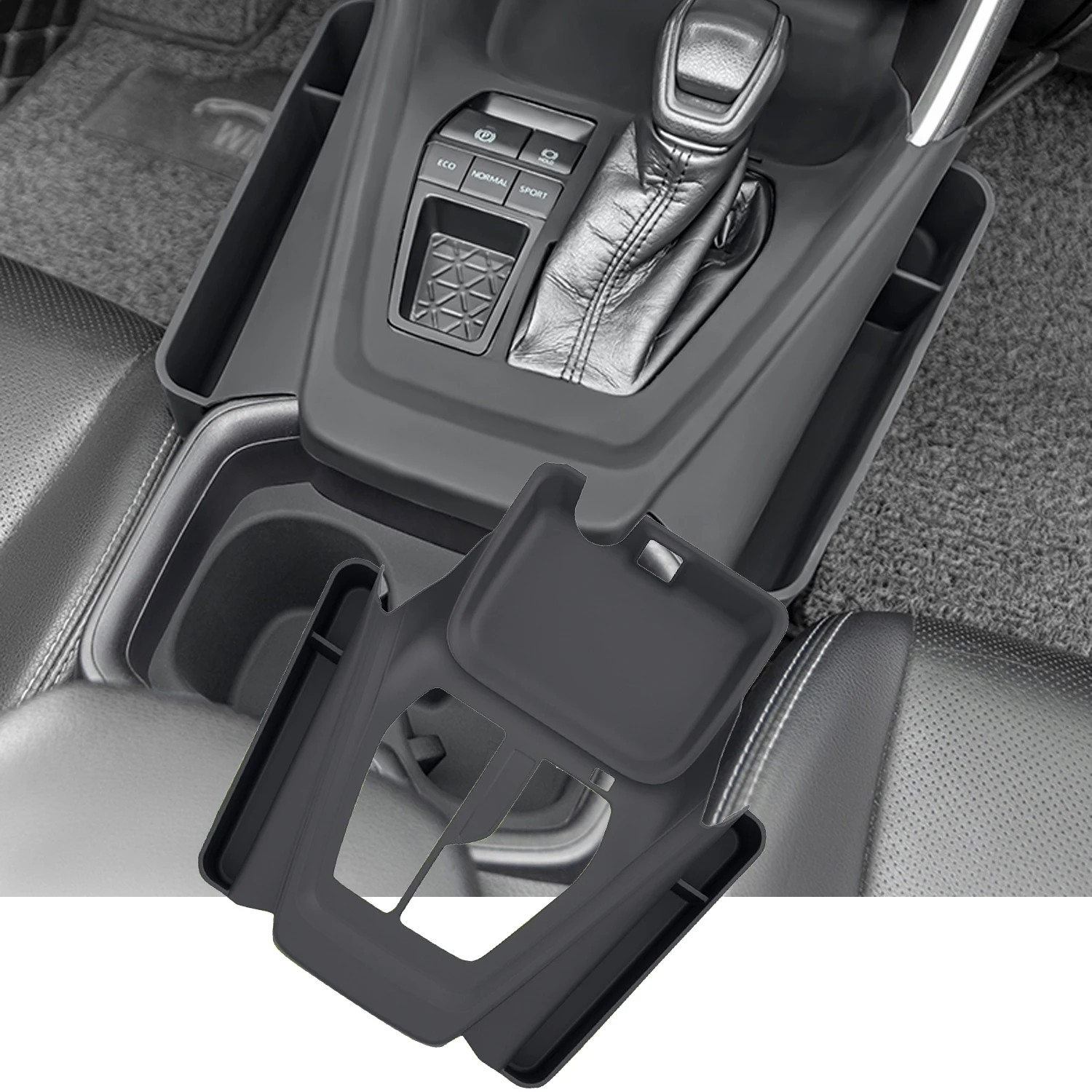 LHD! Fit for Toyota RAV4 2019-2024 Center Console Protection Cover ...