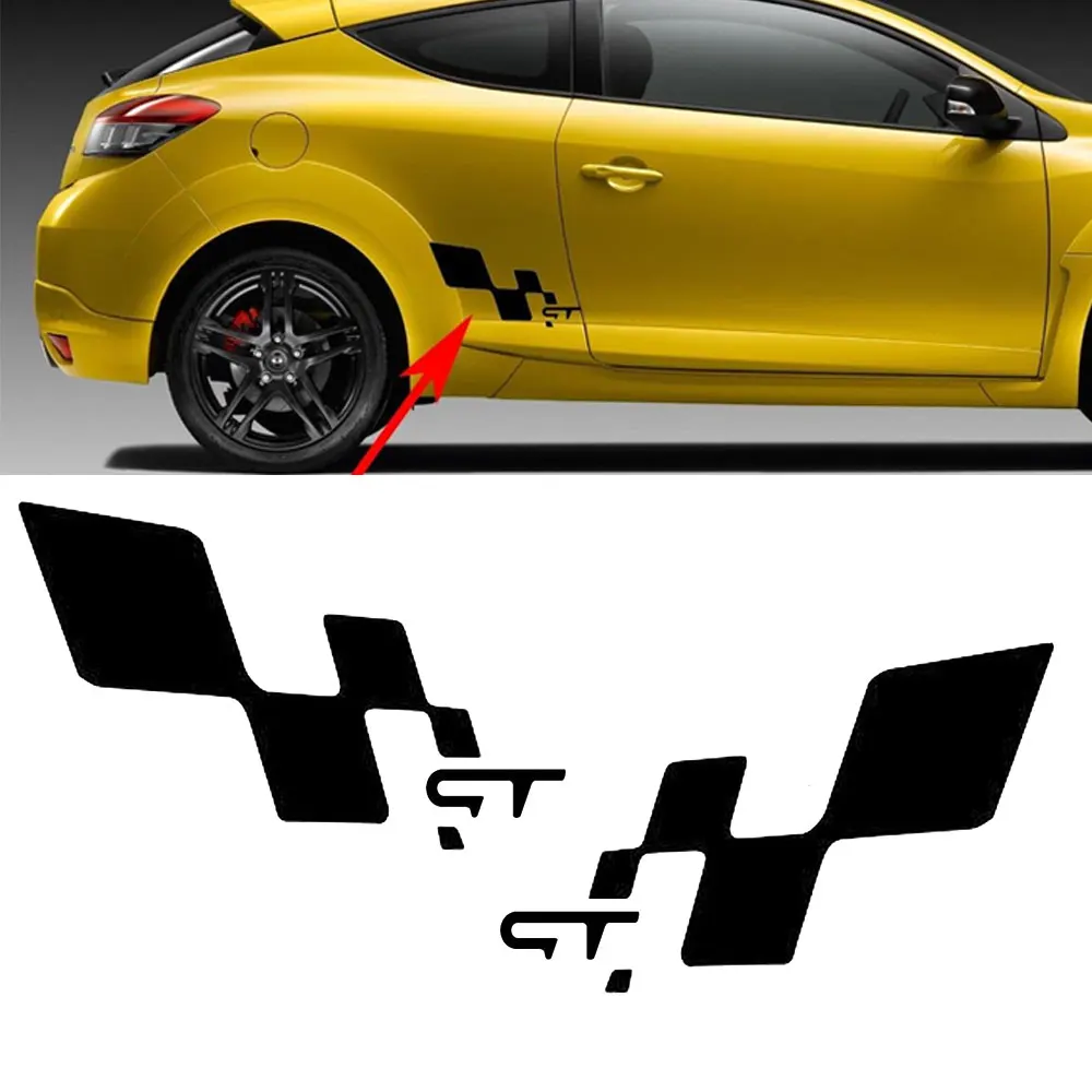 2pcs Stickers for Renault Sport Clio Megane Twingo Rs ds65 - AliExpress 34