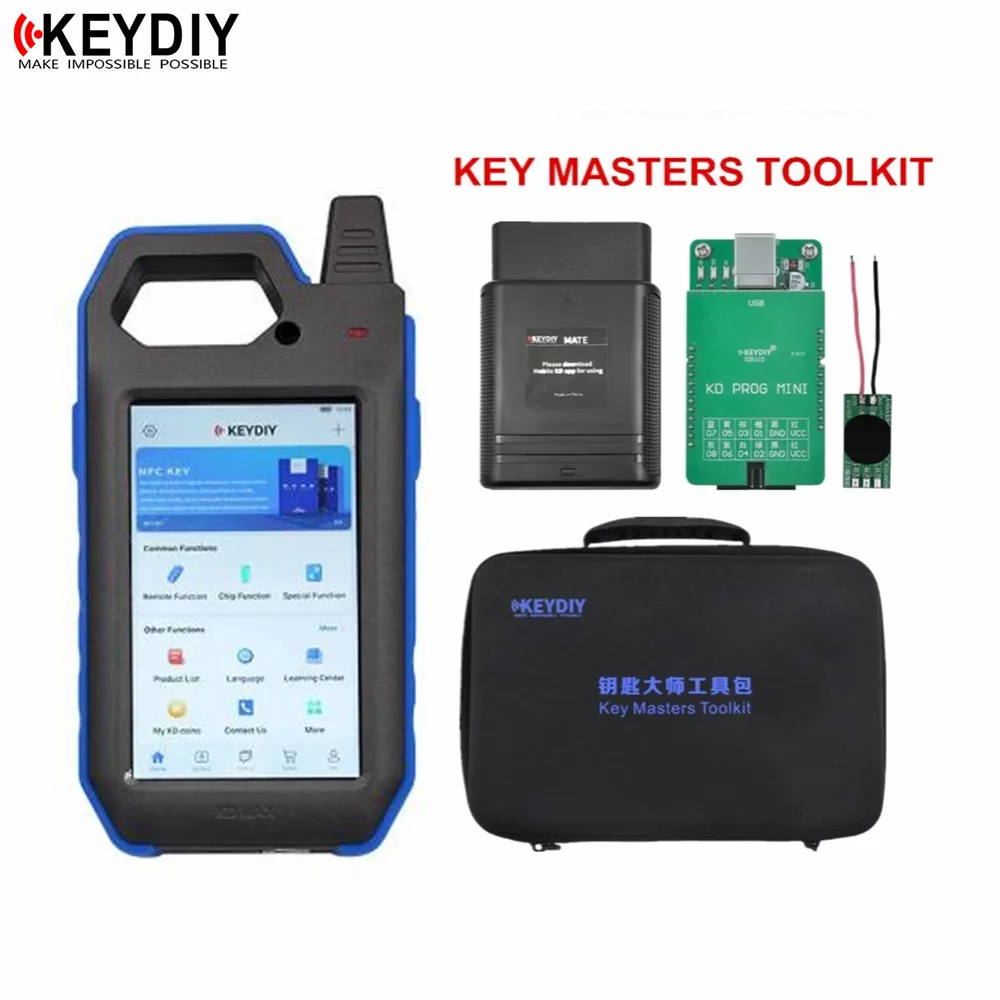 KEYDIY-Key-Masters-Toolkit-Include-KD-MAX-Programmer-KD-MATE-and-KD ...