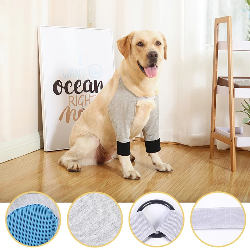Pet-Knee-and-Leg-Guards-Joint-Protection-Leg-Cover-Clothing-Front-Leg ...