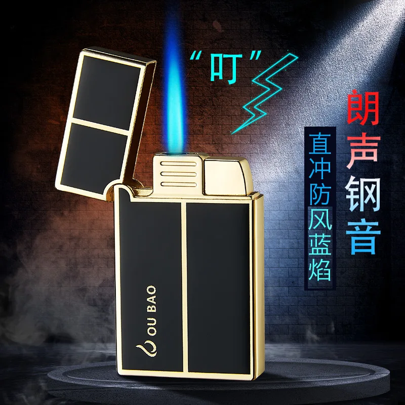 Inflatable-lighter-metal-loud-sound-steel-sound-straight-into-windproof ...