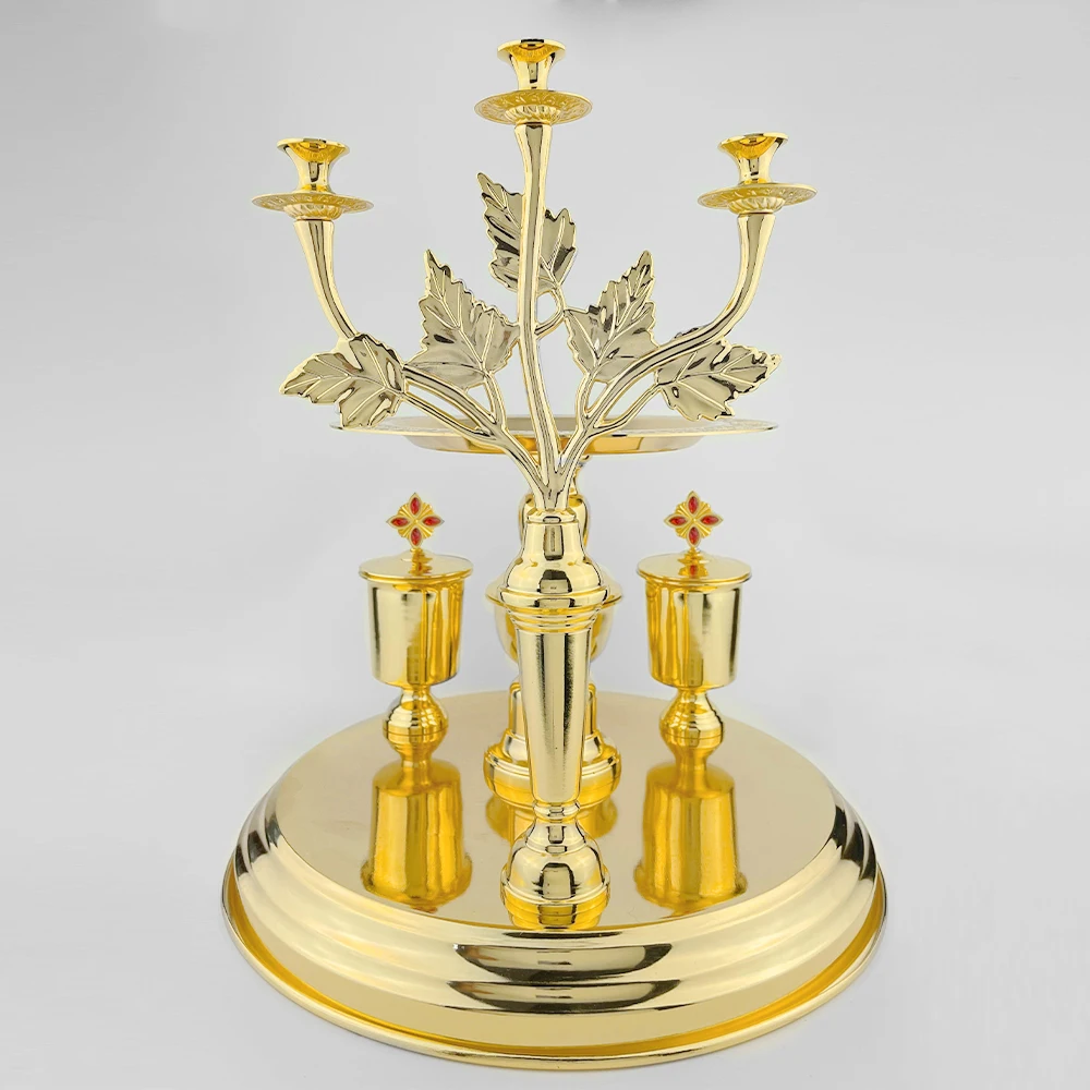 Orthodox Cross Trail for 5 bread Christian Alloy Souvenir Ornaments ...