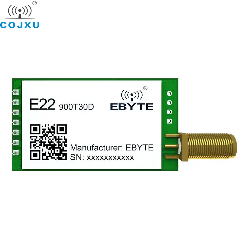 LoRa-Module-E22-900T30D-V2-850-125-930-125MHz-30dBm-10km-Range-Range-5V ...