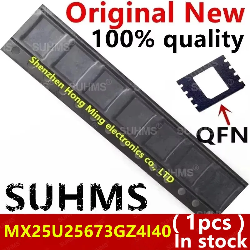 (1piece)100% New MX25U25673GZ4I40 MX25U25673GZ4140 MX25U25673 QFN-8 ...