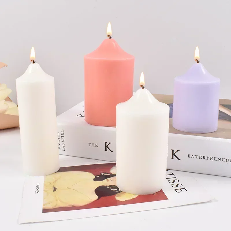 3D-Cylindrical-Candle-Silicone-Mold-DIY-Epoxy-Resin-Plaster-Candle ...